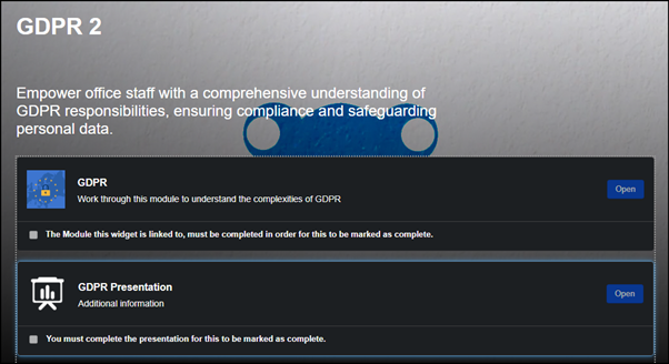 Someone has completed a module, but I have added more! :: FrogLMS